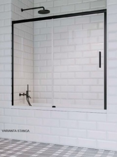 Paravan cada Radaway Idea Black PN DWJ cu usa glisanta si parte fixa ...